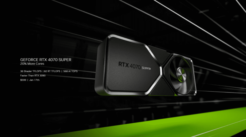 NVIDIA apresentou a linha de placas de vídeo GeForce RTX 40 Super ...