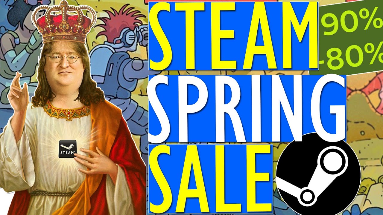 Promoção da Steam Spring Sale é liberada no PC
