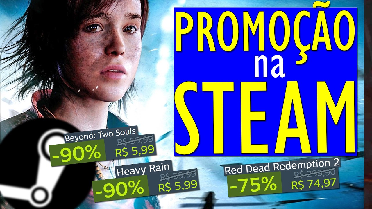 Jogos estão baratos no Steam a partir de R$ 3,39